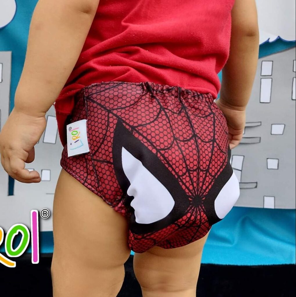 Pañal unitalla Lirol Personalizado Spidey – Ecodani Pañal unitalla Lirol Personalizado Spidey – Ecodani